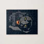 Black panther puzzle | Zazzle