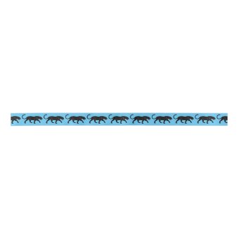 black panther satin ribbon | Zazzle