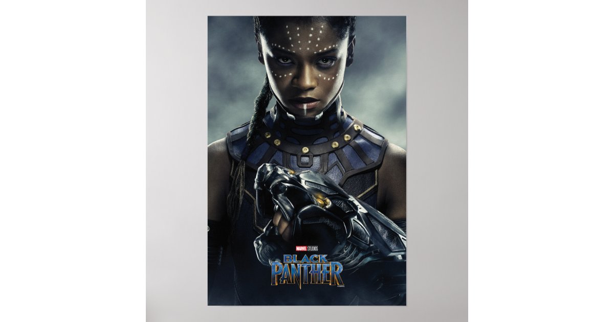 Black Panther | Shuri Character Poster | Zazzle Black Panther | Shuri Character Poster | Zazzle