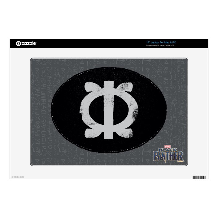 Black Panther | Shuri's "Wawa Aba" Adinkra Symbol Laptop Skin | Zazzle.com