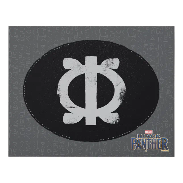 Black Panther | Shuri's "Wawa Aba" Adinkra Symbol Panel Wall Art | Zazzle
