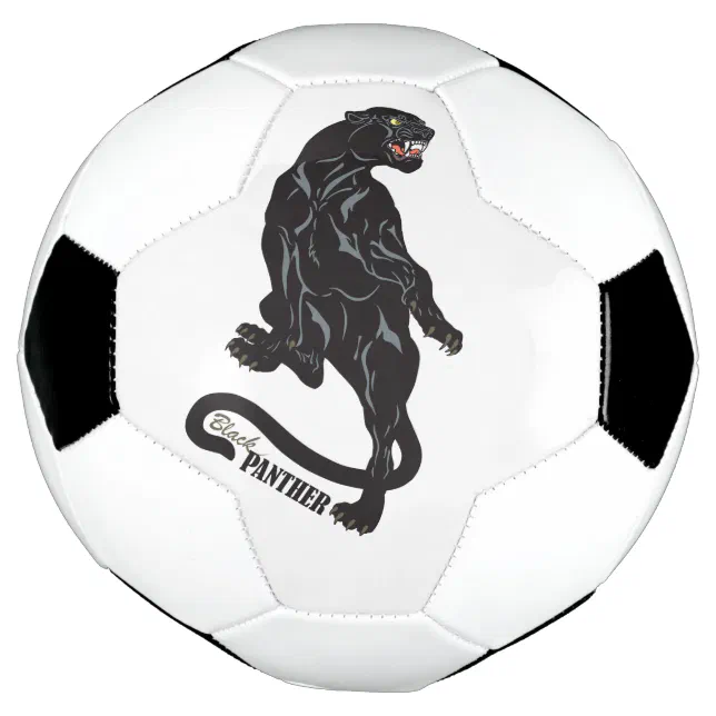 black panther soccer ball | Zazzle