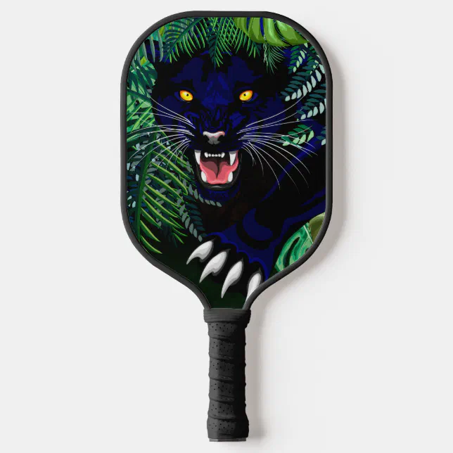 Black Panther Spirit of the Jungle Pickleball Paddle | Zazzle
