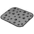 Black Paw Prints Pattern Car Mat | Zazzle