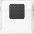Black Perforated Pinhole Fiber Square Sticker | Zazzle