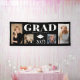 Black Photo Collage Graduate Class of 2023 Banner | Zazzle