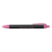 Black & Pink Graduation Party Custom Favor Pens | Zazzle
