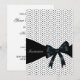 Black Polka Dot Birthday Party Invitation | Zazzle