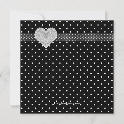 Black Polka Dot Girls Photo 1st Birthday Party Invitation | Zazzle