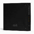 Black Portfolio Binder | Zazzle