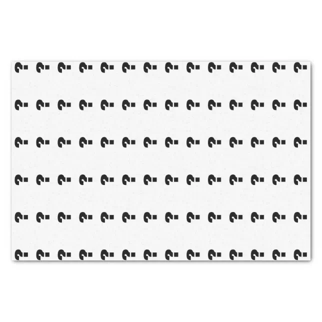 Black Question Marks Mystery Gift Tissue Paper | Zazzle