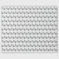 Black Retro Big Numbers Class of Wrapping Paper | Zazzle