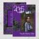 Black Rose Purple Gothic Graduation Announcement | Zazzle
