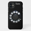 Black Rotary Dial iPhone 5 Case | Zazzle