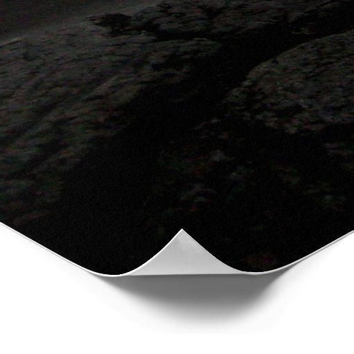 Black sand beach Poster | Zazzle