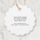 Black Sewing Machine Tailor Boutique Favor Tags | Zazzle
