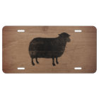 YOUR HERDNAME Boer Goats Sketch License Plate | Zazzle.com