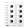 Black Sheep Template For Label | Zazzle