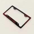 Black Spider Themed License Plate Frame | Zazzle