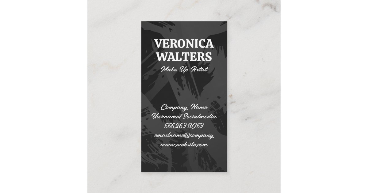 Black Texture Background Loyalty Card | Zazzle