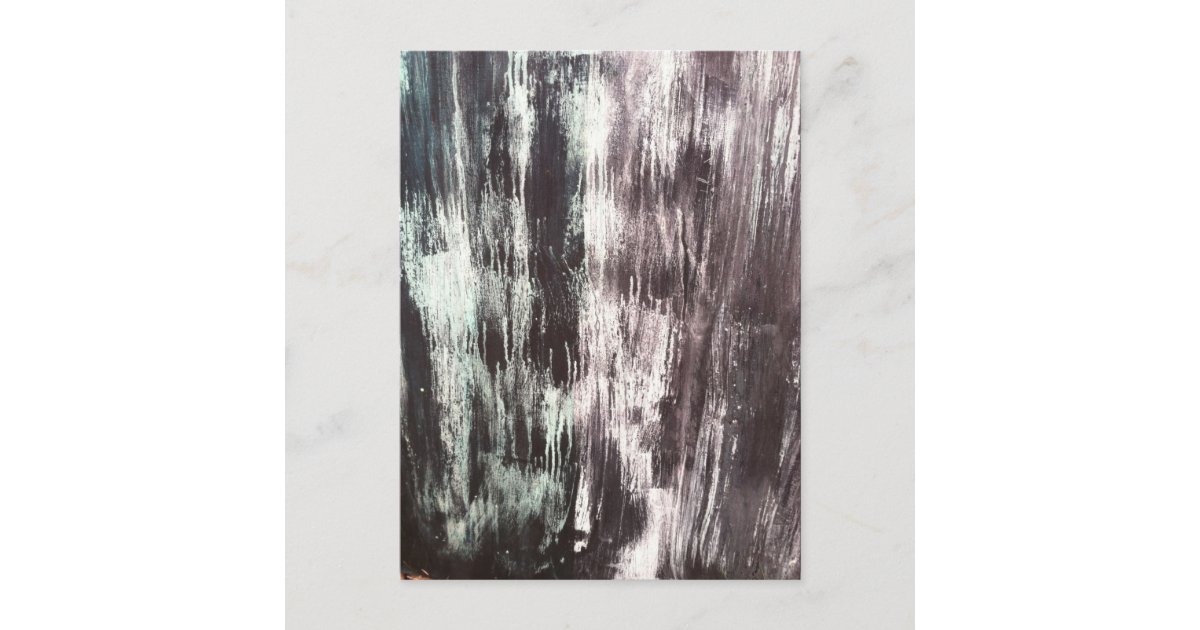 Black Textured Canvas Postcard | Zazzle