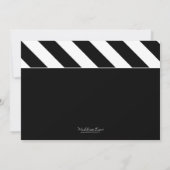 Black That's a Wrap Movie Clapper Birthday Party Invitation | Zazzle