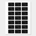 Black The Perfect Match Elegant Wedding Matches | Zazzle