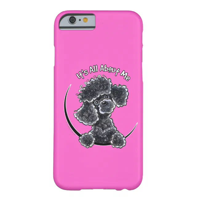 Black Toy Poodle IAAM Case-Mate iPhone Case | Zazzle