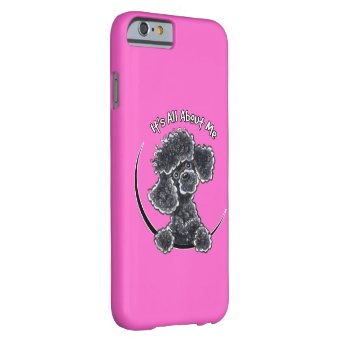 Black Toy Poodle IAAM Case-Mate iPhone Case | Zazzle