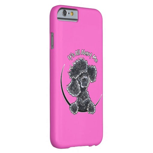 Black Toy Poodle IAAM Case-Mate iPhone Case | Zazzle