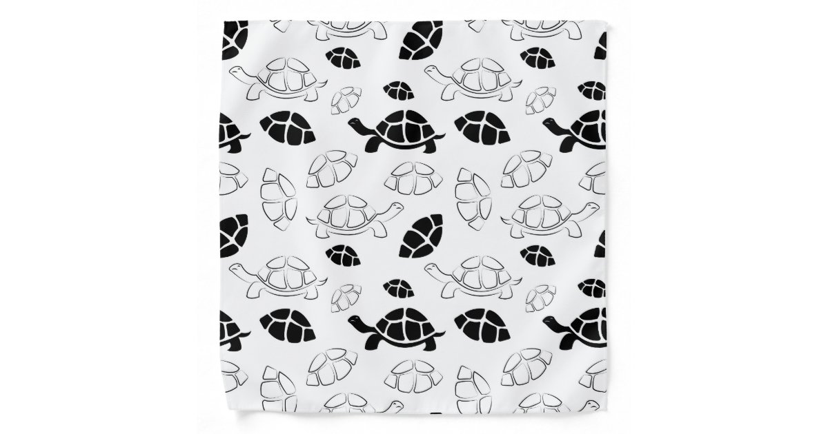 Black Turtle Bandana | Zazzle