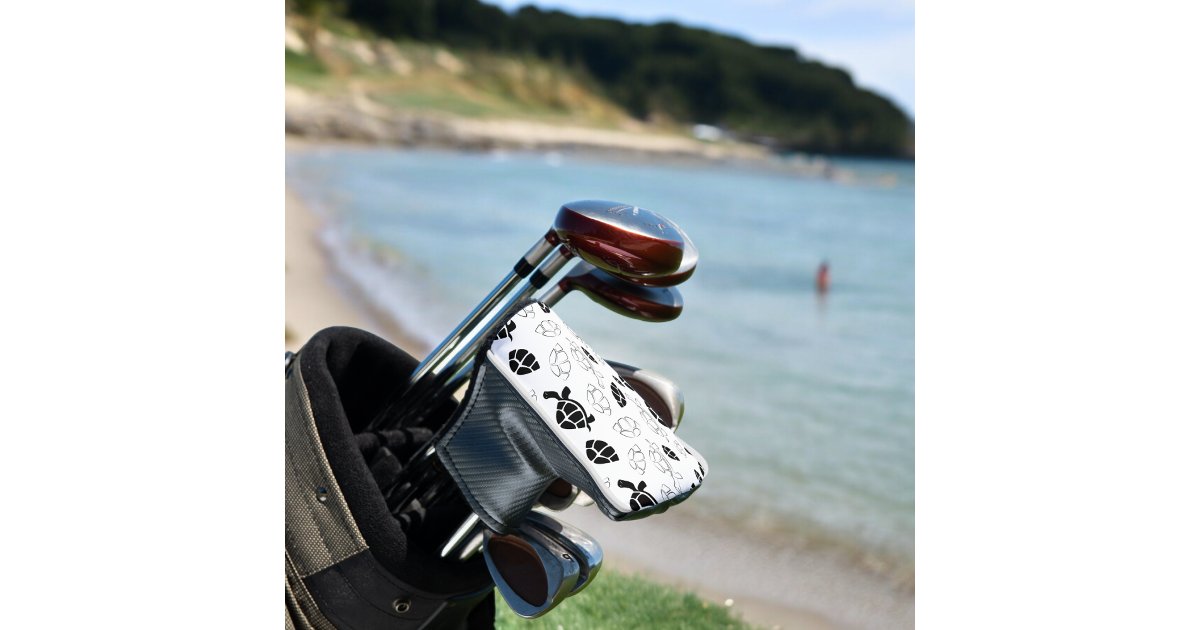 Black Turtle Golf Head Cover | Zazzle