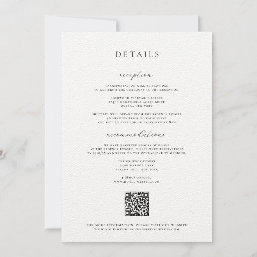 Black Victorian Frame Wedding Invitation | Zazzle