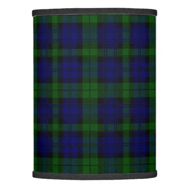Black Watch Tartan Blue Green Plaid Lamp Shade | Zazzle