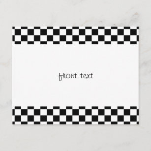 Checkerboard Invitations | Zazzle
