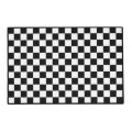 Black & White Checkered Placemat | Zazzle