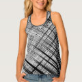 Business Logo | Modern Black Employee Workwear Tank Top | Zazzle