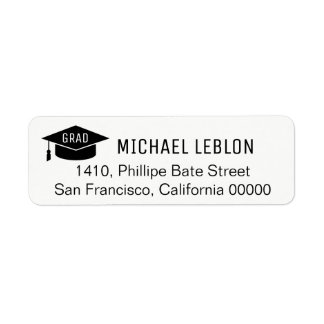 Graduation Shipping, Address, & Return Address Labels | Zazzle