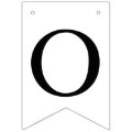Black White Modern Photo Graduation Bunting Banner | Zazzle