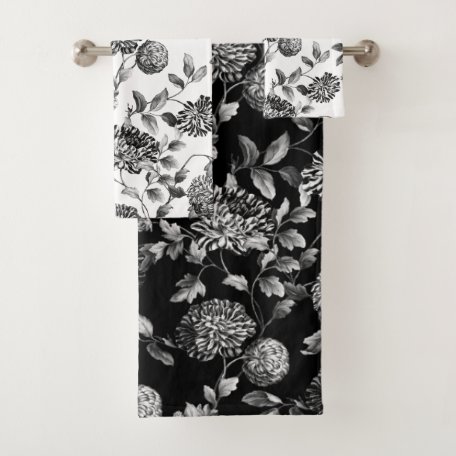 Vintage Floral Toile Botanical Olive Green Fabric | Zazzle.com