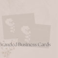 Black White Orchids Business Gift Certificate | Zazzle