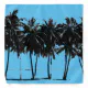 Black White Palm Trees Travel Art Bandana | Zazzle