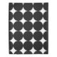 Black White Retro Geometric Circle Pattern Duvet Cover | Zazzle