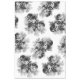 Black & White Rose Floral Decoupage Paper | Zazzle