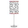 Black & White Spotted Dalmatian Animal Pattern Table Lamp | Zazzle