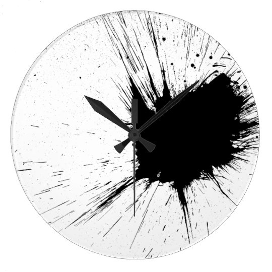 Black & white Wall Clock | Zazzle.com