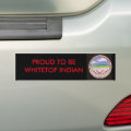 Black Whitetop Bumper Sticker | Zazzle