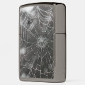 Black Widow in Spider Web Halloween Zippo Lighter | Zazzle