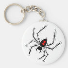 BLACK WIDOW SPIDER KEYCHAIN KEYRING | Zazzle.com