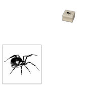 Black Widow Spider Rubber Stamp | Zazzle